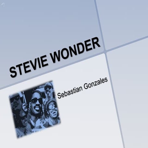 Stevie Wonder | PPTX