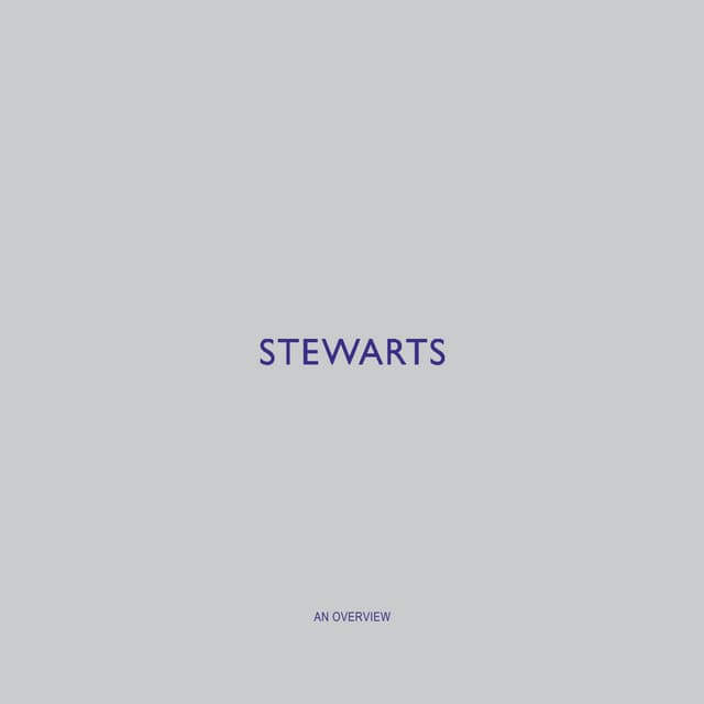 Stewarts - The Litigation Specialists - Overview brochure - August 2019 ...