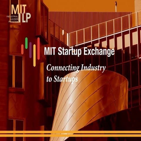 Showcase of MIT Startup Exchange | PPT