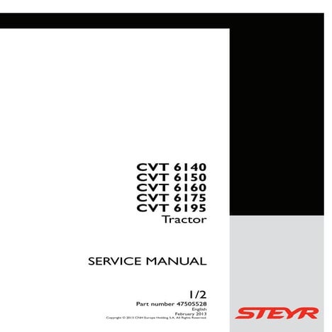 STEYR 4110 PROFI Tractor Service Repair Manual.pdf