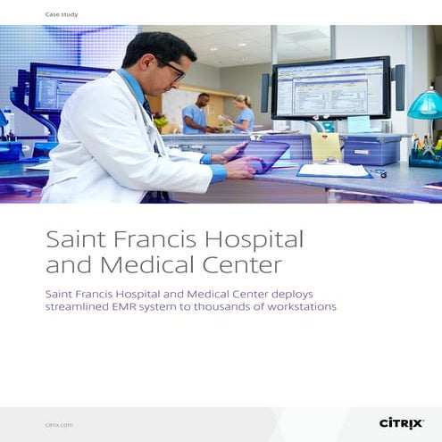 Citrix Customer Story: Southcoast Health System | PDF