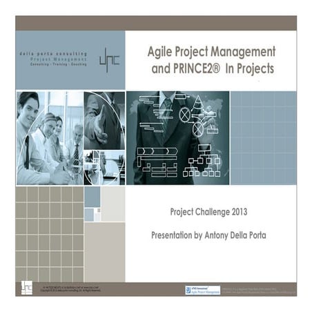 How "AgilePM" and PRINCE2 were used in the same project | PPT