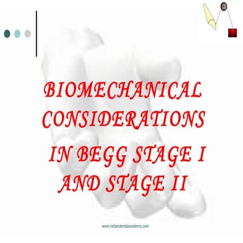 Stage 1& stage 2 in begg technique | PPT