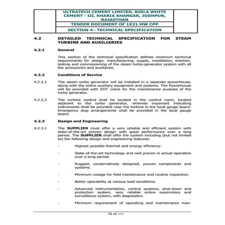 Stg specification | PDF