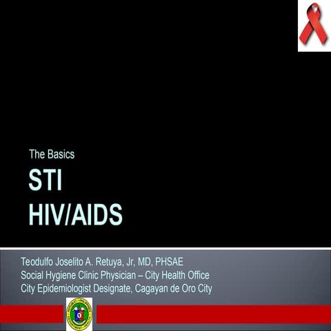Sexually Transmitted Infection-HIV-nad-AIDS-101 | PPT
