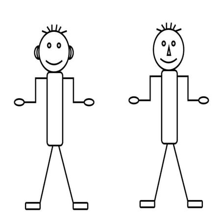 Stickmen missing parts | PPT