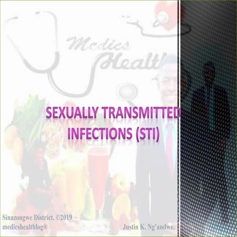 Syndromic management of sti's | PPTX