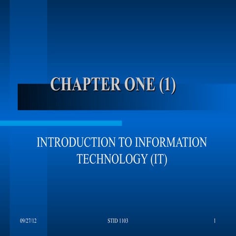 Stid1103 ch1 introduction_to_it_ | PPT