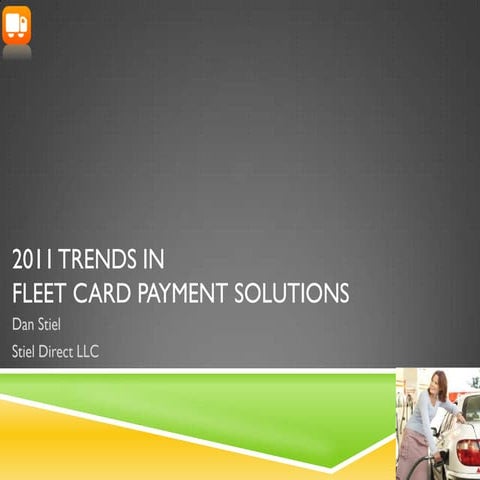 Fleet Credit Card Study 2011 | PDF | Credit Cards | Personal Debt