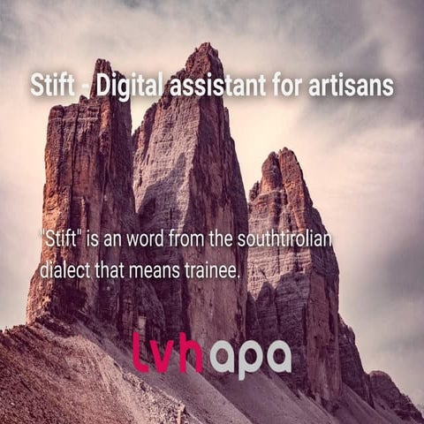 Stift digital assistant for artisans | PDF