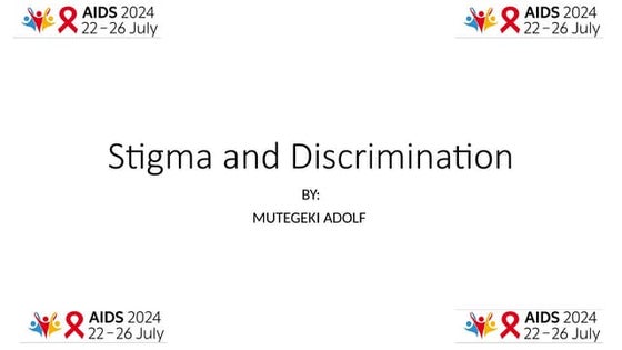 Session 6. Stigma and Discrimination.ppt