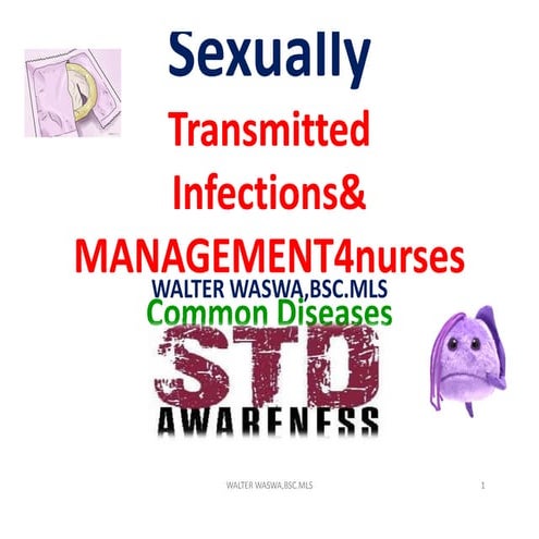 STD&HIV AIDS FOR KRCHN NORTH COAST MEDICAL TRAINING COLLEGE LECTURES | PDF