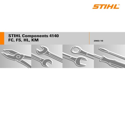 Stihl fs 46 trimmer service repair manual | PDF