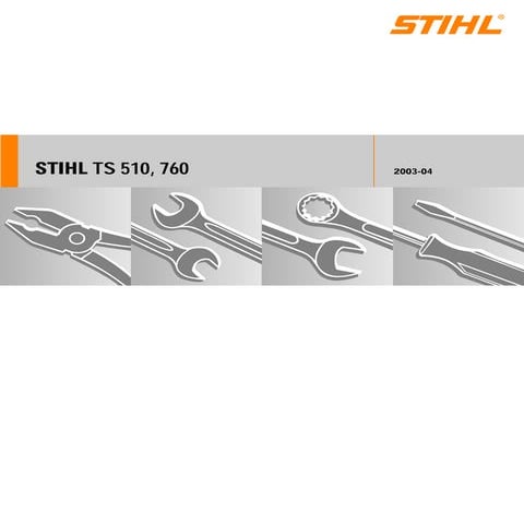 Stihl ts 510 cut off saw service repair manual | PDF | Free Download