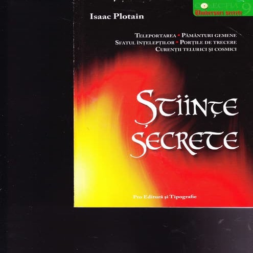 Plotain, Isaac - Stiinte secrete | PDF
