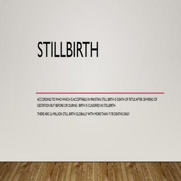 still birth. pptx | PPTX