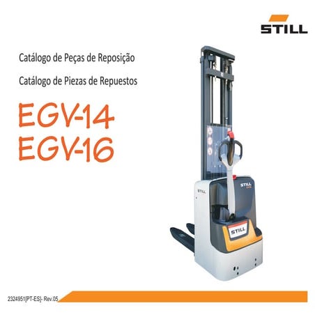 Still EGV-14 & EGV-16 - 2324951 - Catálogo de peças nova EGV 14-16 ...