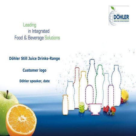 Still juice drinks concept presentation 2009 (updated) | PPT