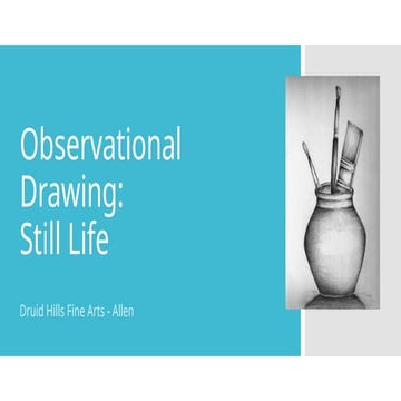 Stilllife drawings | PDF