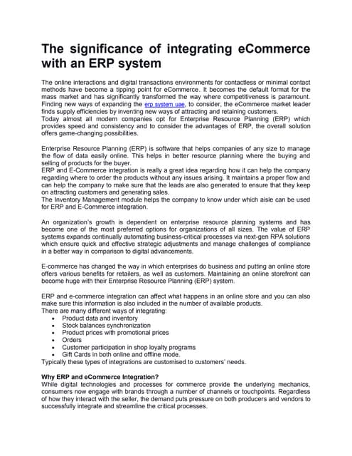 Erp Software Customization And How It Can Help Your Business Ppt