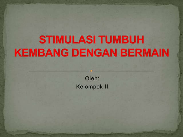 Bulletin brosur paud embun pagi | PDF