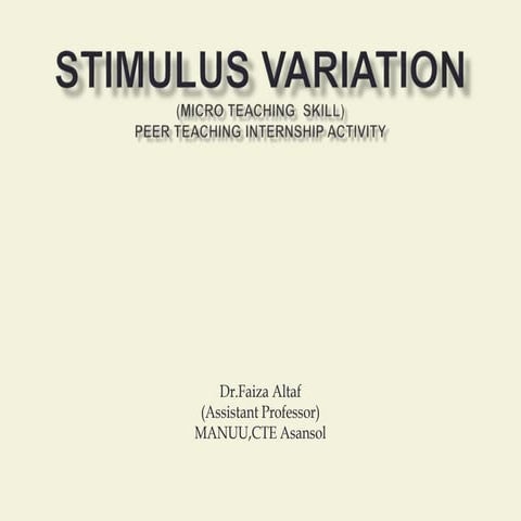 Stimulus Variation.pptx