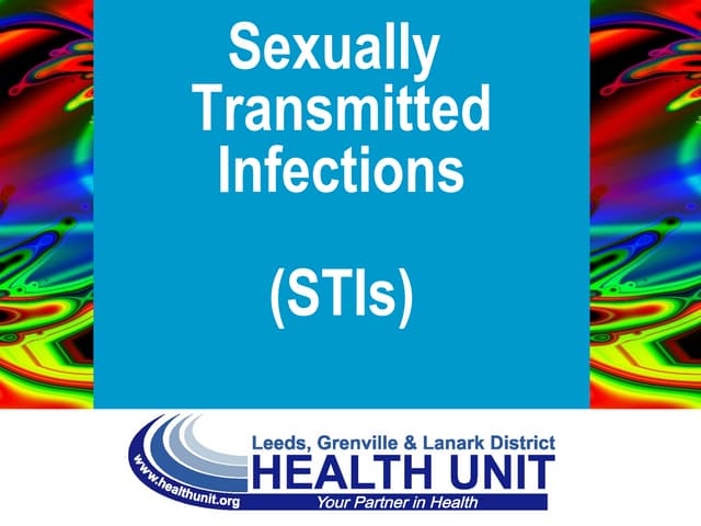 Female STD/STI Presentation | PPTX | Sexual Conditions | Sexual Health