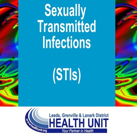 Sexually Transmitted Infections Pptx