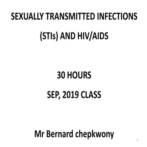 STI's & HIV-1.pptx