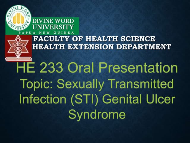 14. sexually transmitted diseases gonorrhoea | PPTX | Sexual Conditions | Sexual Health