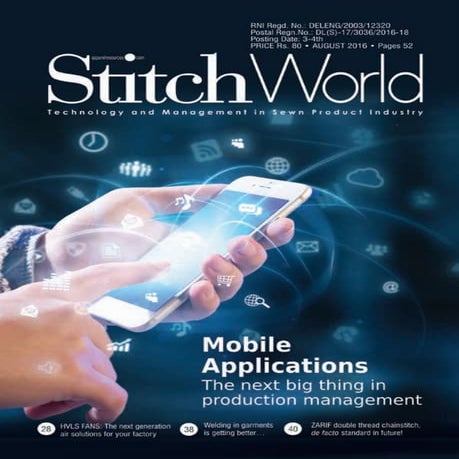 Stitch world august 2016 | PDF