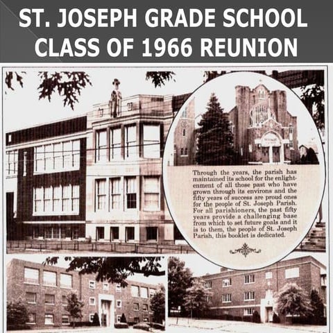 St Joseph Grade School Class of 1966 Reunion slide show | PPTX