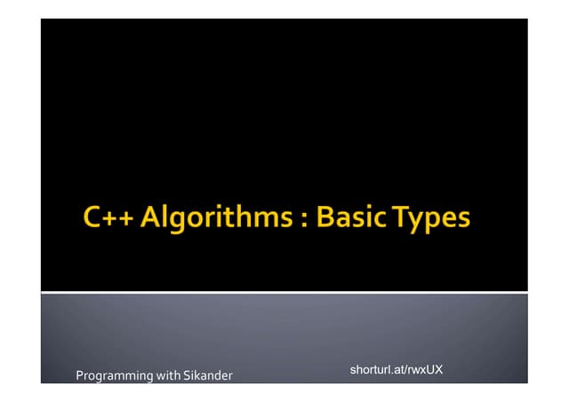 Stl Algorithms In C Jjjjjjjjjjjjjjjjjj Ppt 2200