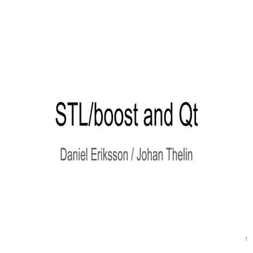 Observer Pattern With Stl Boost And Qt Ppt Free Download