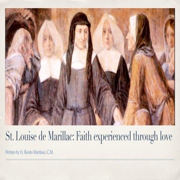 St. Louise de Marillac: Faith experienced through love | PDF
