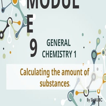 Calculating the amount of substances.pptx