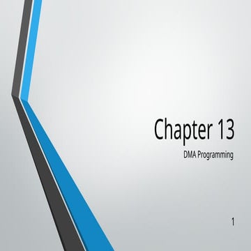 DMA_with_stm32_checking_the registers and the functions | PPT