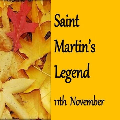 St martin legend.presentation | PPT | Free Download