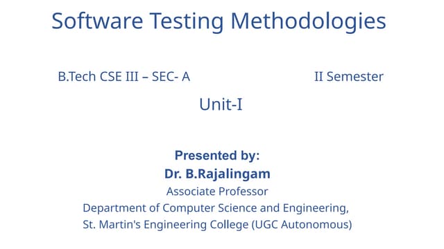Flow Graphs And Path Testing Basics Concepts Of Path Testing Predicates Path Predicates And