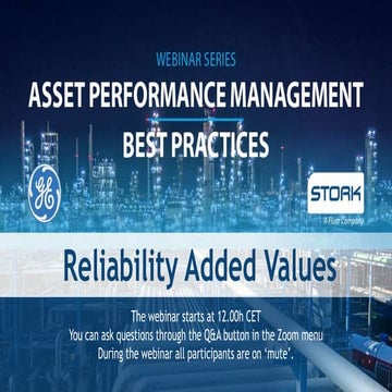 APM Best Practices - Reliability Added Value | PPTX