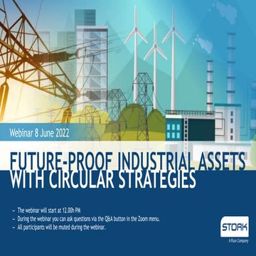 Future-proof industrial assets with circular strategies | PPT