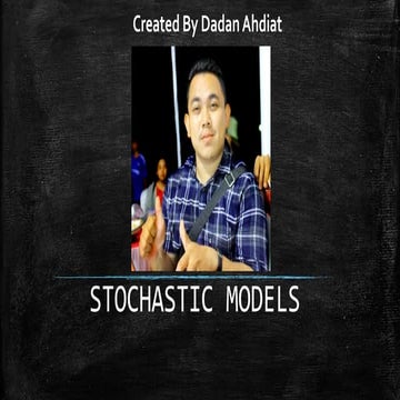Stochastic models | PPTX