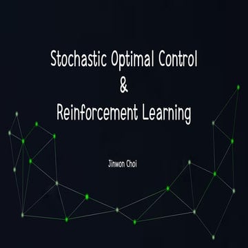 Stochastic Optimal Control And Rl Ppt 
