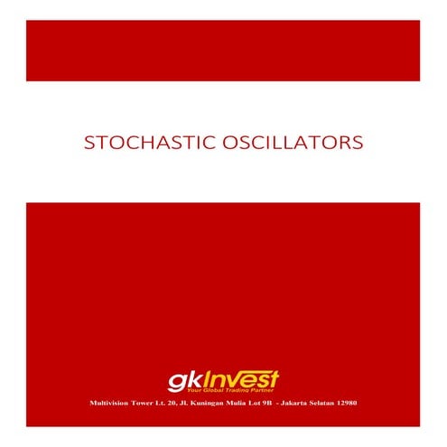 Stochastic Oscillators Pdf