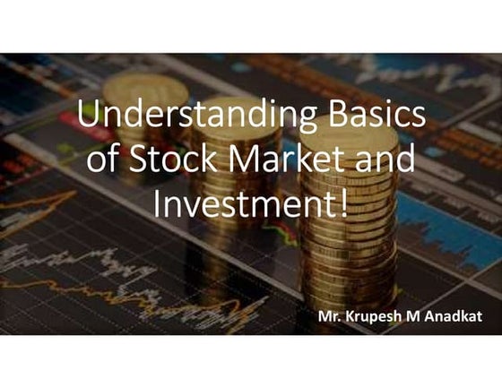 Share market basics | PPT Share market basics | PPT