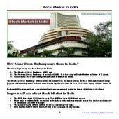 An Introduction to the Indian Stock Market | PDF