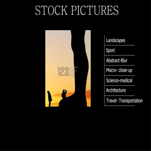 Stock photo portfolio | PPT