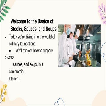 STOCK AND SOUP-................................................... | PPT