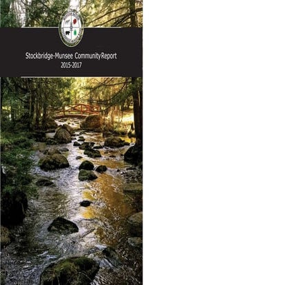 Stockbridge-Munsee Community Report 2015-2017 | PPTX