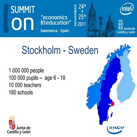 Stockholm presentation - Intel education summit Salamanca | PPT